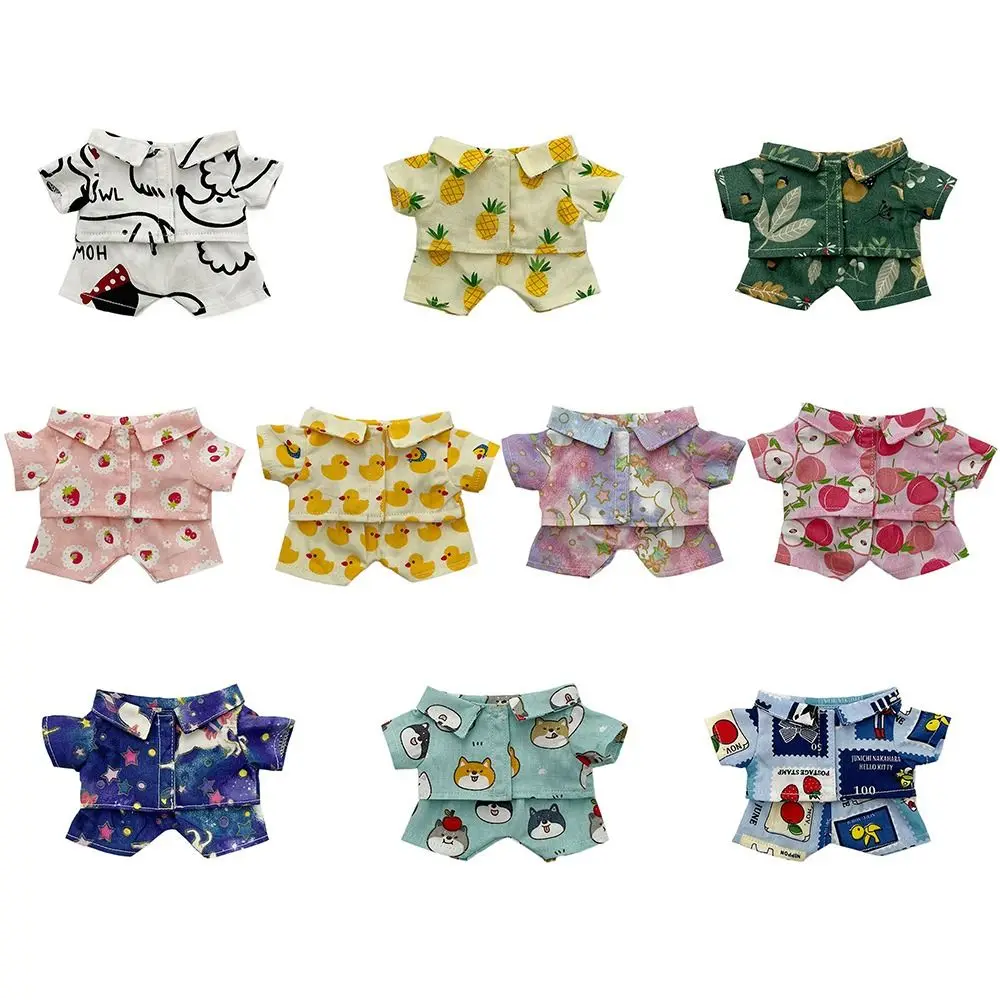 Ropa-de-mu-eca-de-felpa-de-20CM-traje-con-estampado-de-animales-de ...
