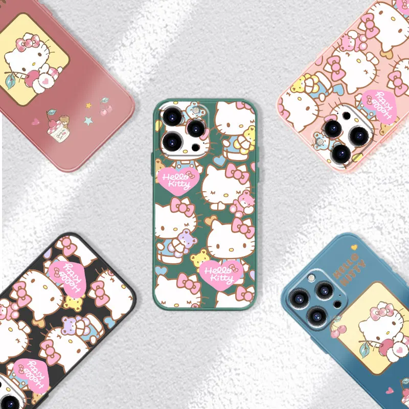 Hello Kitty Holding Apple