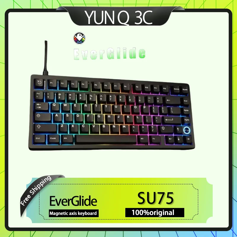 Everglide-Su75-Magnetic-Axis-Keyboard-8k-Rgb-Rt-High-Precision ...