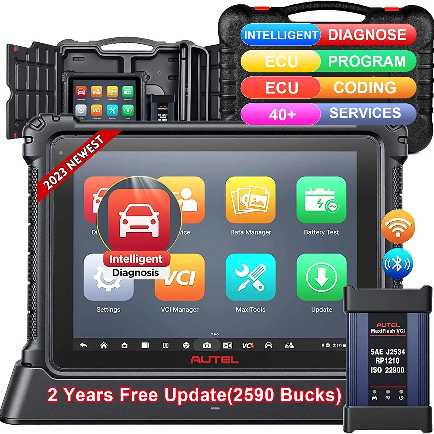 New-Autel-Maxisys-Ultra-Lite-S-Automotive-Full-Systems-Diagnostic-Tools ...