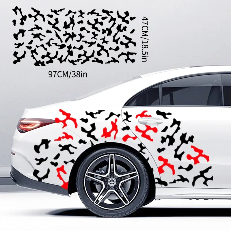 Camouflage-Car-Stickers-Racing-Camo-Decals-Refit-Auto-Both-Sides-Body ...