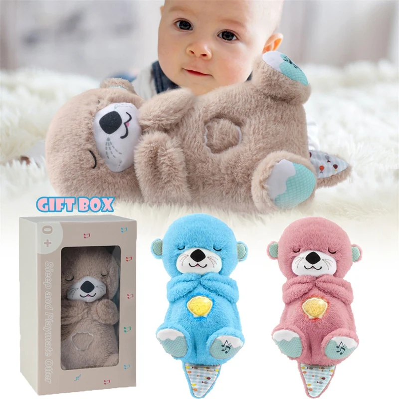 Stuffed-Animal-Sleep-Companion-Bear-Shines-Musical-Stuffed-Baby-Toy ...