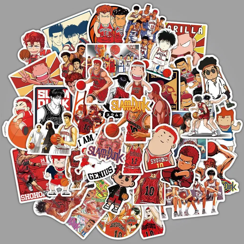 50-59pcs-Cool-Slam-Dunk-Cartoon-Graffiti-Sticker-Luggage-Laptop-Cartoon ...