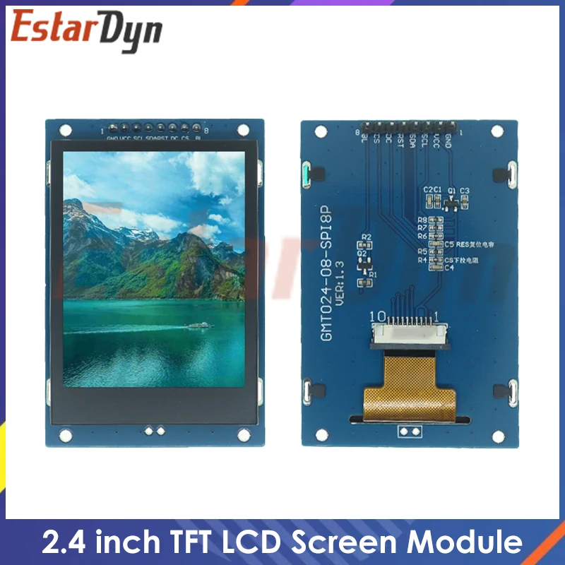 2.4 inch TFT SPI 65K Display 240*320 Smart Display Screen 8P Drive IC ST7789 Drive IC Module ...