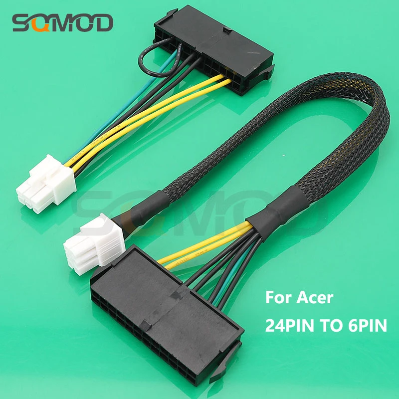 Adapter 6 4 Pin Power Cable Atx | Acer Adapter Cable Power | Pc Power ...
