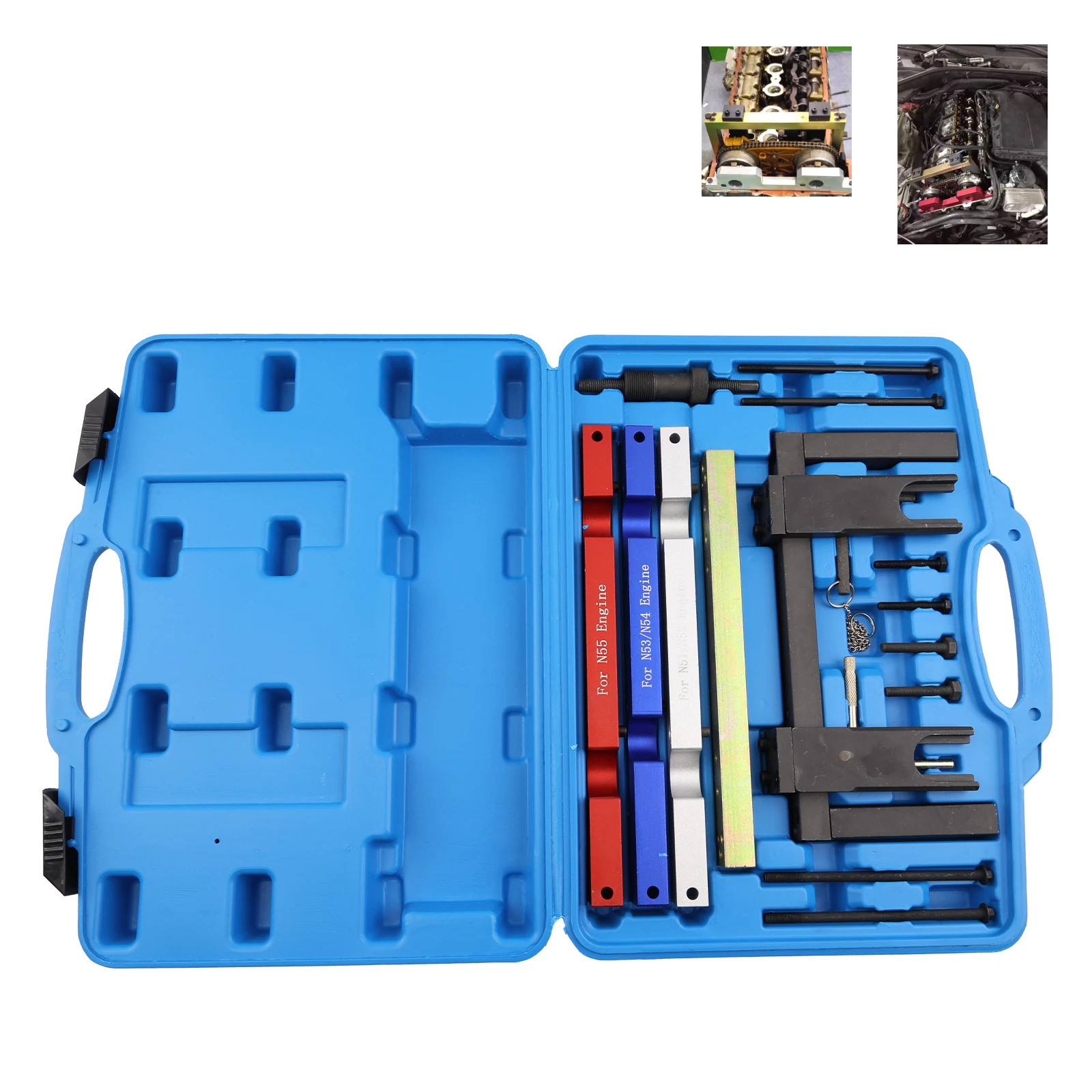 Engine Timing Tool Kit For BMW N51 N52 N53 N54 N55 6 Cylinder 2.3 2.5 2 ...
