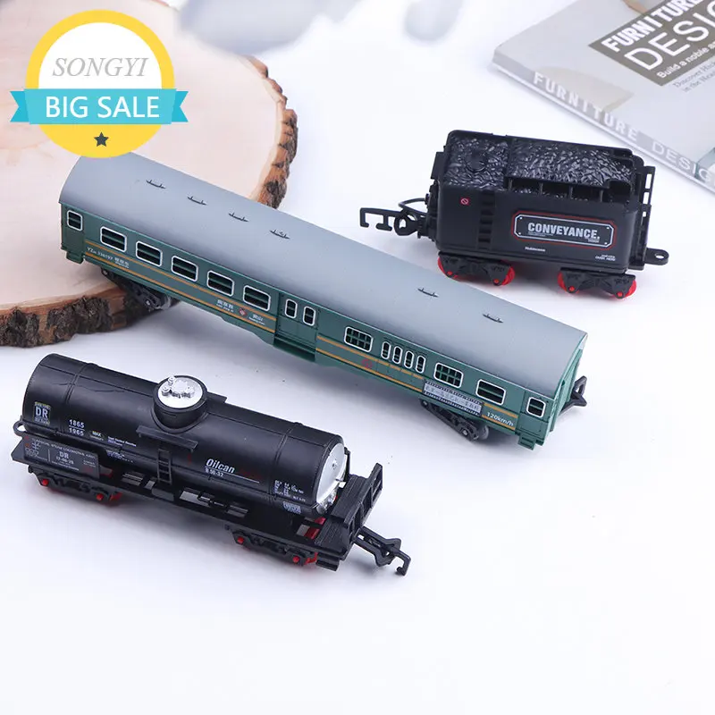 Train-Track-Cargo-Car-Carriage-Wagons-Models-Guage-Accessories-DIY-Toy ...