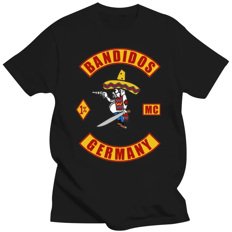 New Bandidos Motorcycle Club Germany Bandidos MC Graphic Men T Shirt ...