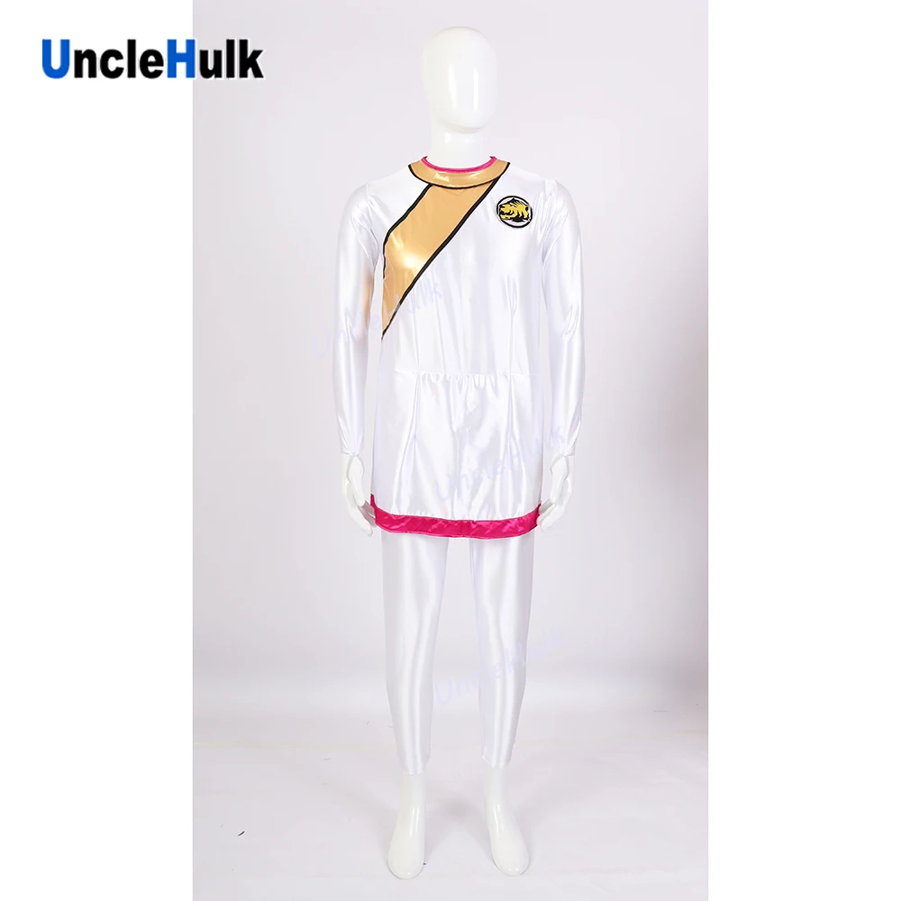 Hyakujuu Sentai Gaoranger Gao White Cosplay Costume - Satin Fabric ...