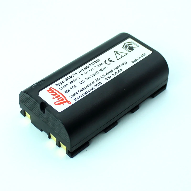 Li Ion Battery GEB211 for Leica RX900 & RX1200 Series Controllers ...