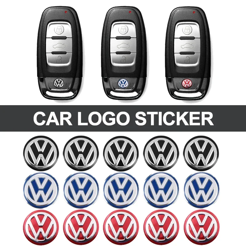 Car-Goods-14MM-Remote-Car-Key-Stickers-Emblem-Accessories-For ...