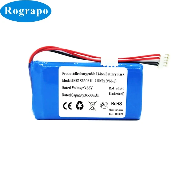 New 3.63V 6500mAh Li-ion Battery INR18650F1L (1INR19/66-2) For Eufy cam ...