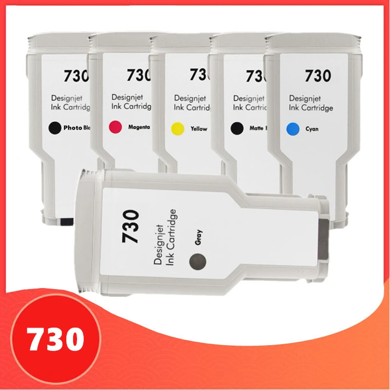 300ml Compatible Ink Cartridge For Hp 730 Hp730 Designjet T1600 T1600dr T1700 T1700dr T2600 ...