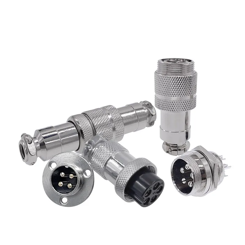 GX20-Connector-Female-Plug-Flange-Socket-Diam-20mm-Push-Pull-Circular ...