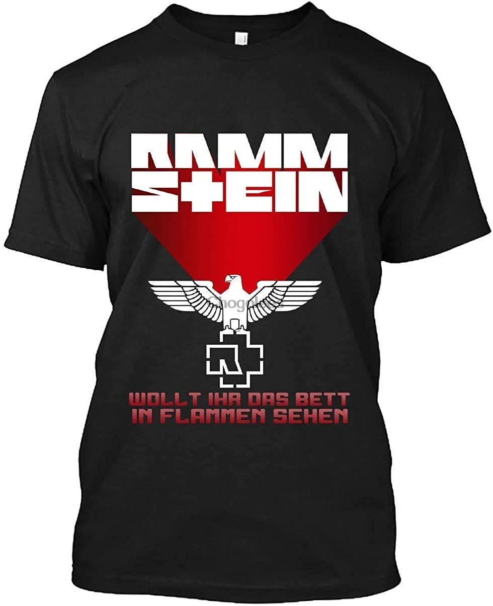RAMSTEIN Wollt Ihr Das Bett in Flammen Sehen T shirt Sudadera con ...