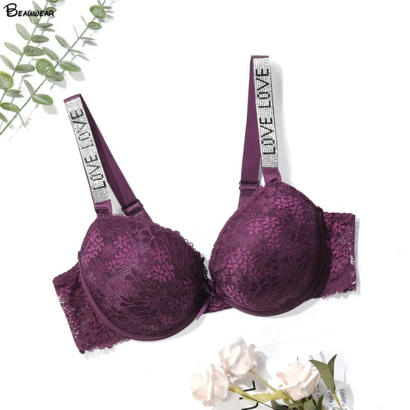 Beauwear Underwire Bras for Women No Padding Brassiere Molded Cup 80B 85B 90B 95B 765 ...