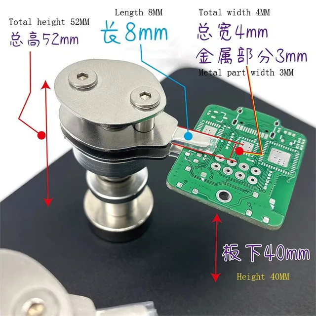 Magnetic Micro PCB Clip Clamp – Electro Tech Warehouse