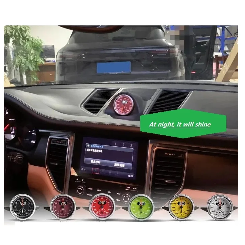 Central-control-stopwatch-interior-decoration-For-Porsche-Macan-2014 ...