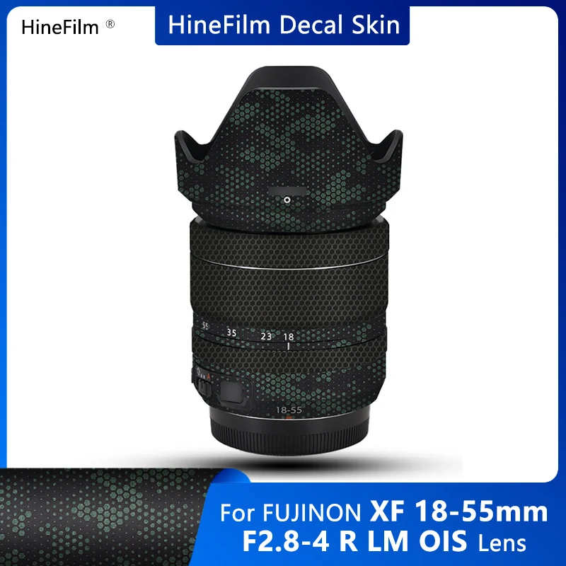 Hinefilm Skin for Fujifilm XF18-55mm f/2.8-4 R OIS Lens Sticker Fuji ...