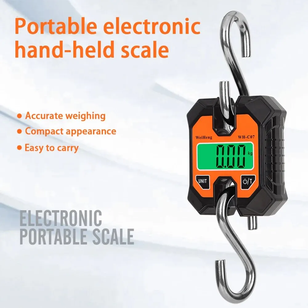 WeiHeng-100KG-Portable-Handheld-Electronic-Scale-LCD-Digital-Weighing ...