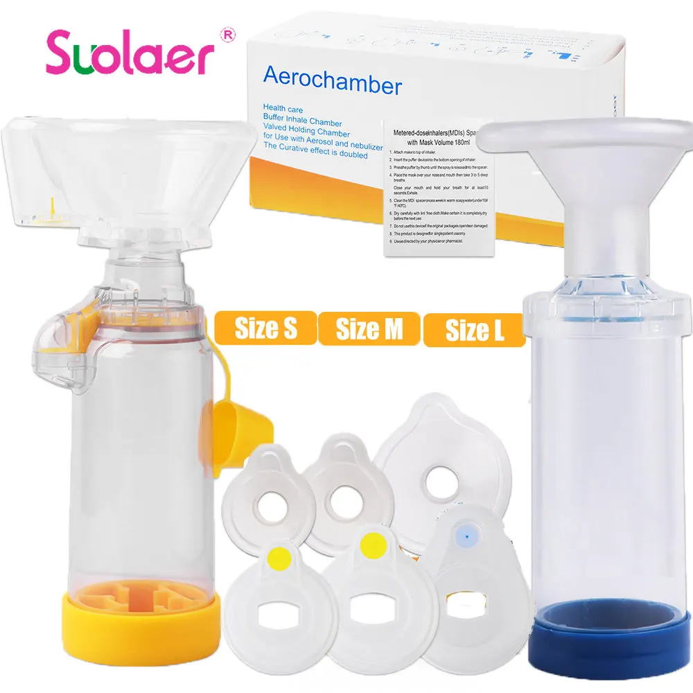 Portable-Inhaler-Cup-Universal-Nebulizer-Spacer-Mist-Storage-Tank ...