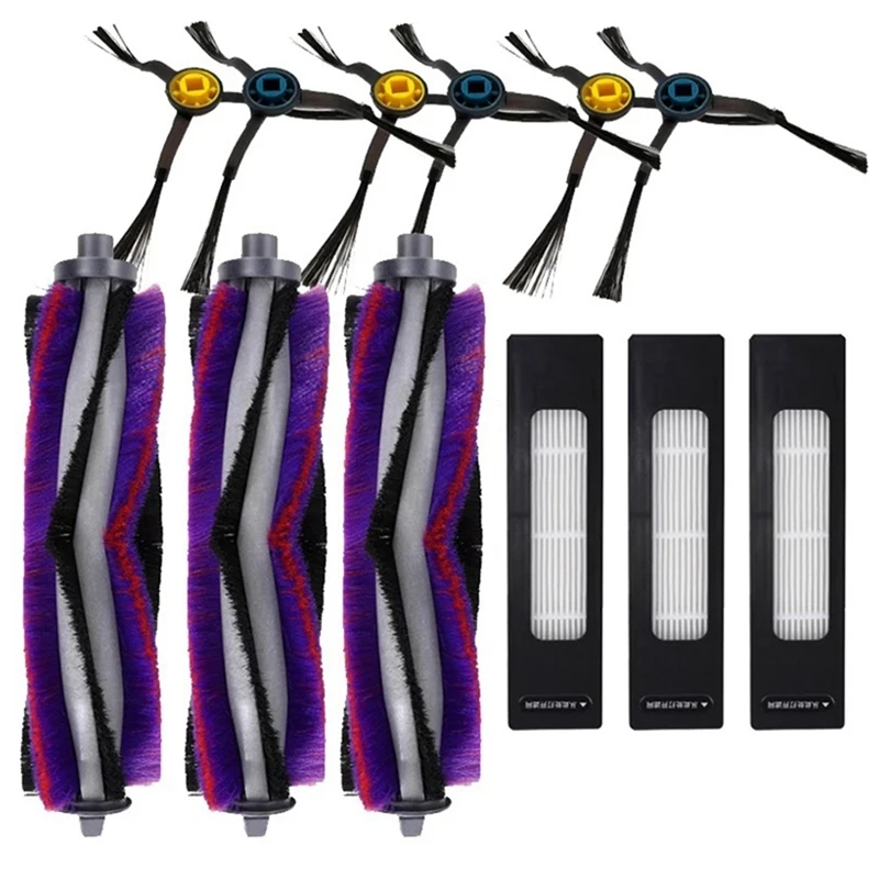 로봇 진공 청소기 브러시 HEPA 필터 예비 부품 액세서리 키트 Midea M7 M7 Pro 예비 부품 Midea S8 S8 ...