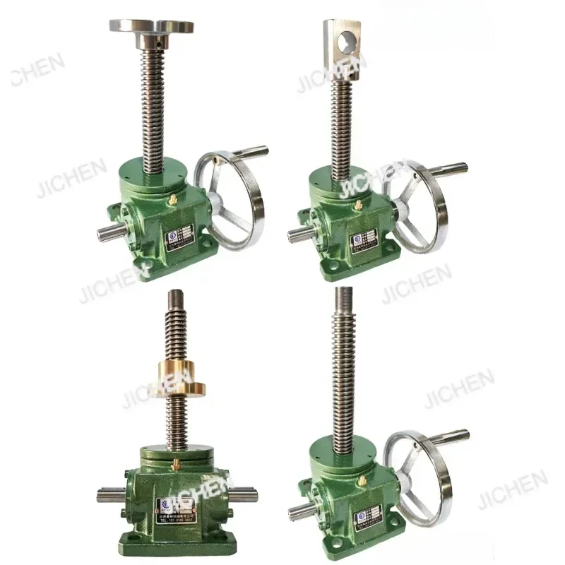 electric screw elevator worm wheel and worm hand operated small lifting ...