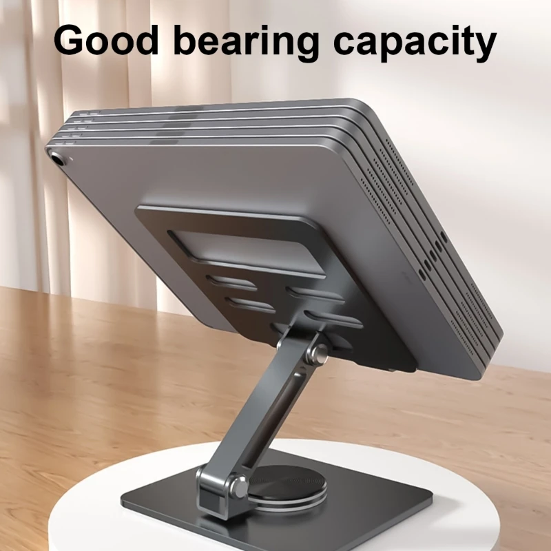 Foldable-Metal-Stand-Multiple-Angle-Tablets-Stand-Holder-360-Rotating ...