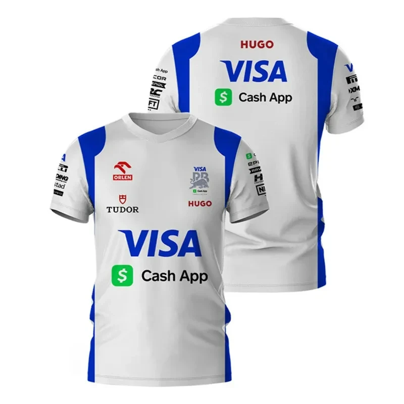 Camiseta-del-equipo-Daniel-Ricciardo-de-F1-Racing-Race-ropa-de-verano ...