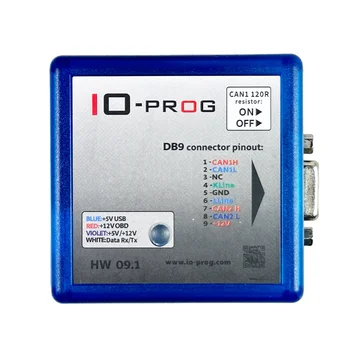 Full IO-PROG ECU TCM BCM &EPS Programmer BD9 Connector Pinout I/O Terminal IO PROG ECU ...