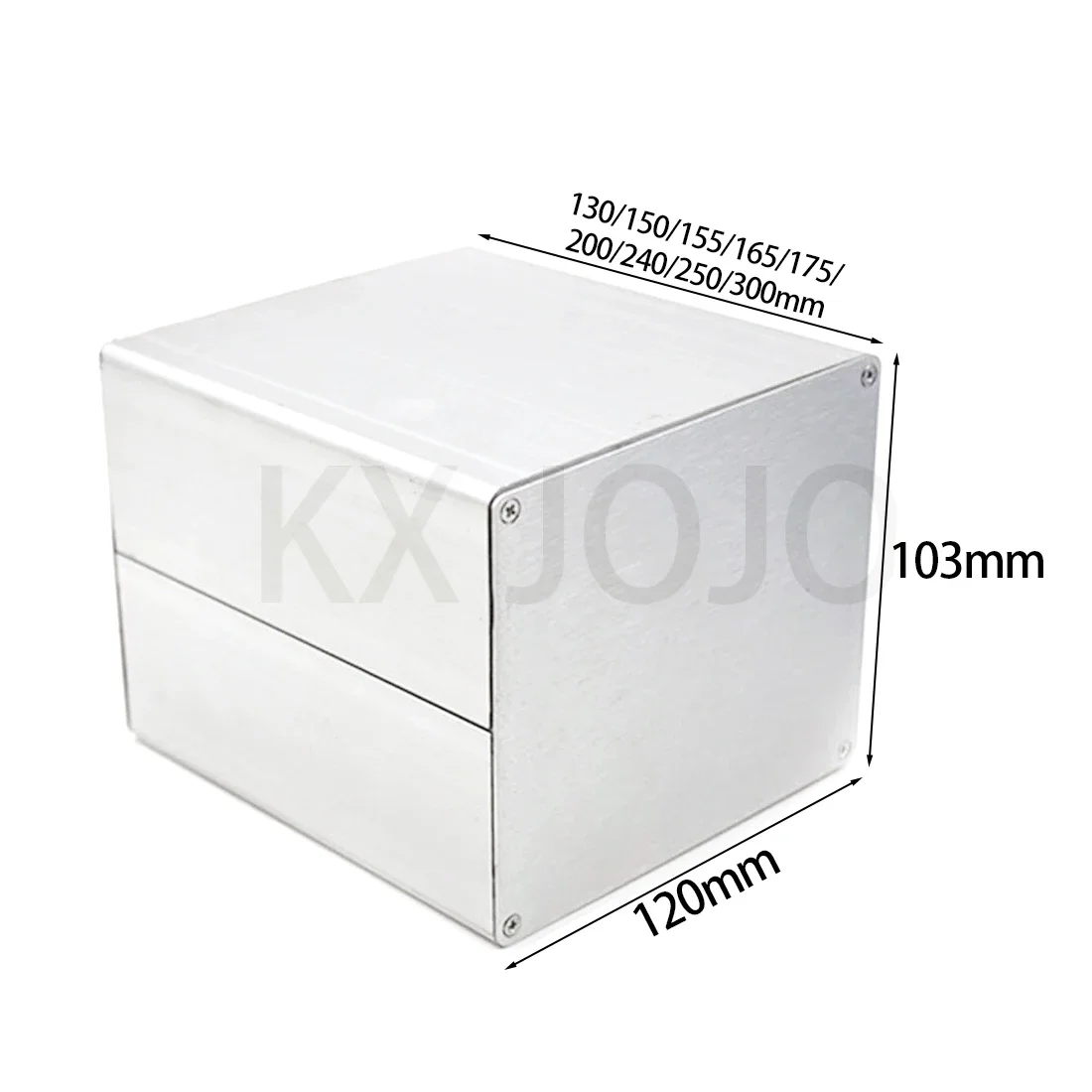 Aluminum-Enclosure-120-103-200-240-250-300mm-Split-Box-Silver ...