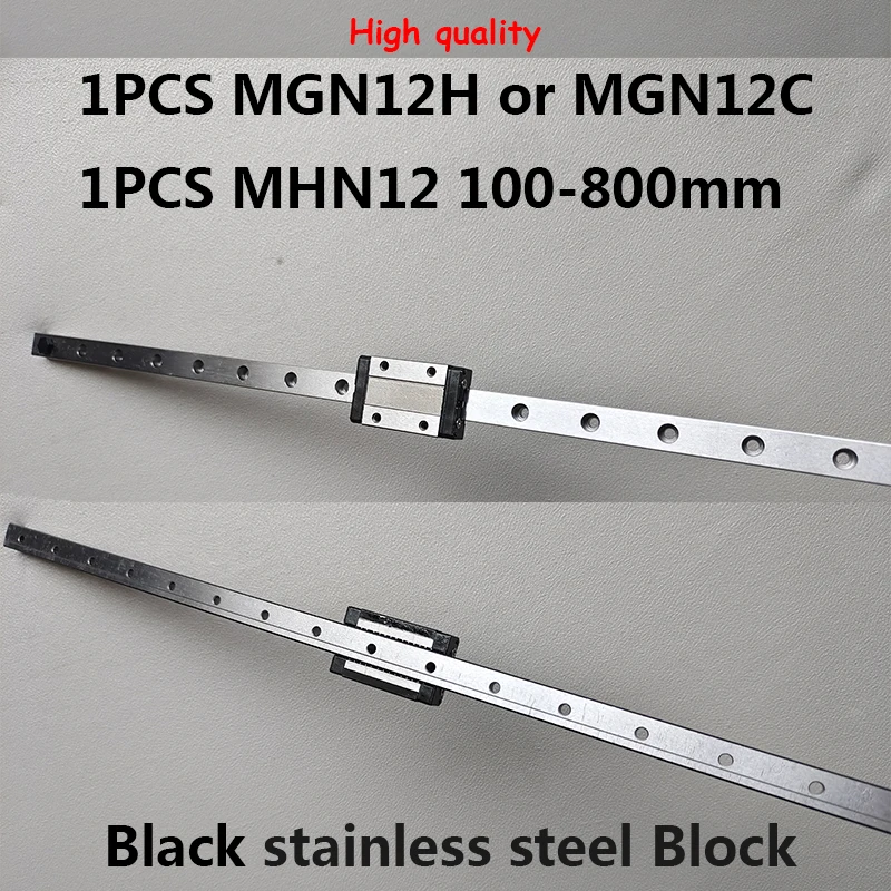 MGN7 MGN12 MGN15 MGN9 L from 100mm to 800mm miniature linear rail slide ...