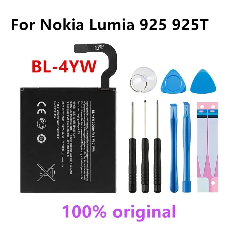 Original-BL-4YW-2000mAh-Replacement-Battery-For-Nokia-Lumia-925-925T ...