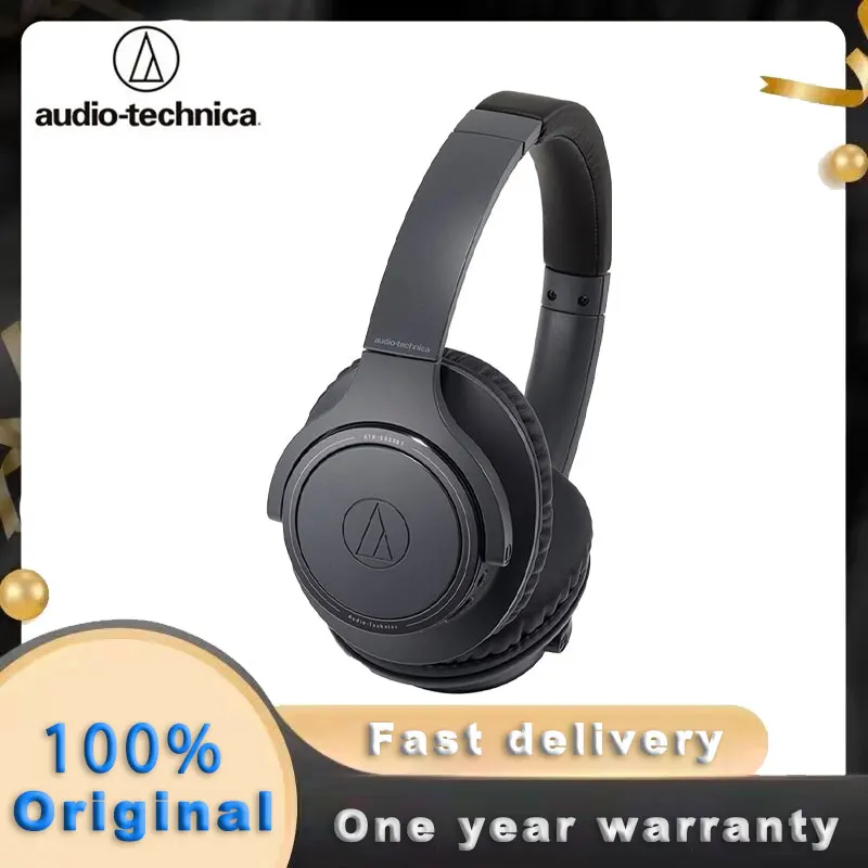 100-Original-Audio-Technica-ATH-SR30BT-fone-de-ouvido-Bluetooth-5-0-Rotatable-Folding-Music ...