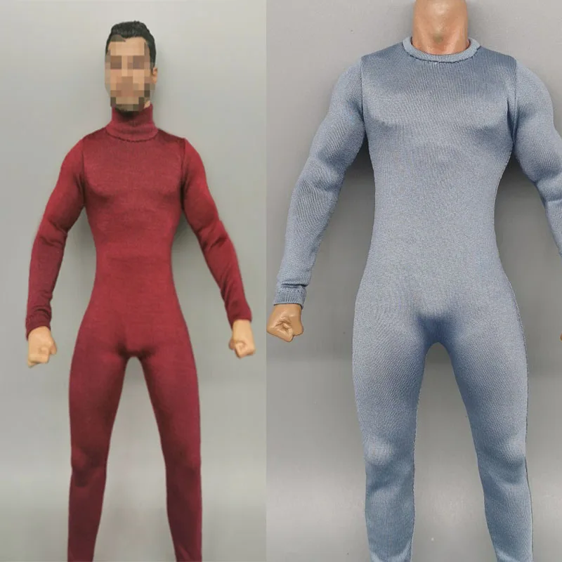 1-6-Scale-male-clothes-tights-jumpsuit-tight-clothing-fit-12-inches ...