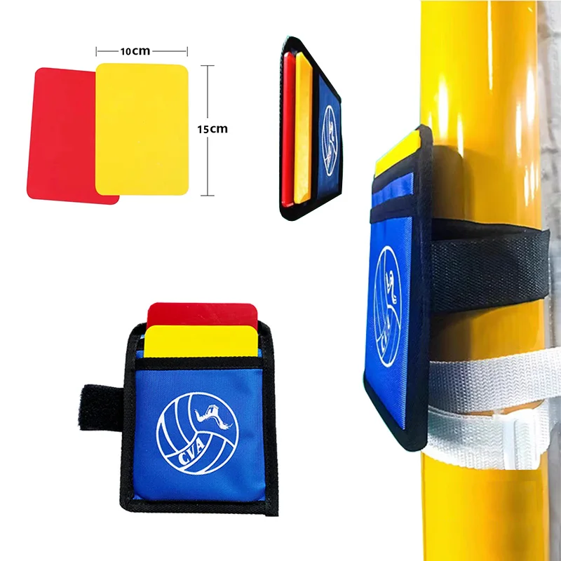CVA-Volleyball-Referee-Card-SRFC0-Red-and-Yellow-Cards-Official-Size ...