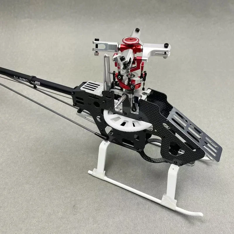 450 DFC 4 blades Carbon Fiber Frame Torque Tube 6CH 3D RC Helicopter ...
