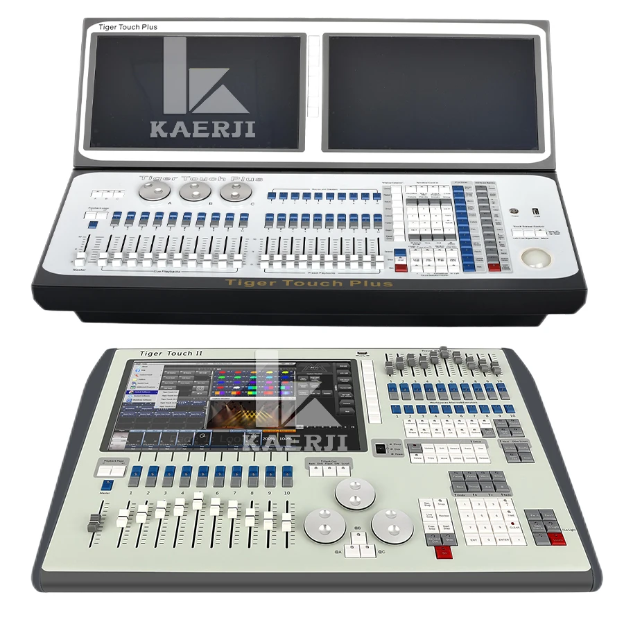 Motorized-Fader-Tiger-Touch-II-DMX-Console-Latest-Version-V16-System ...