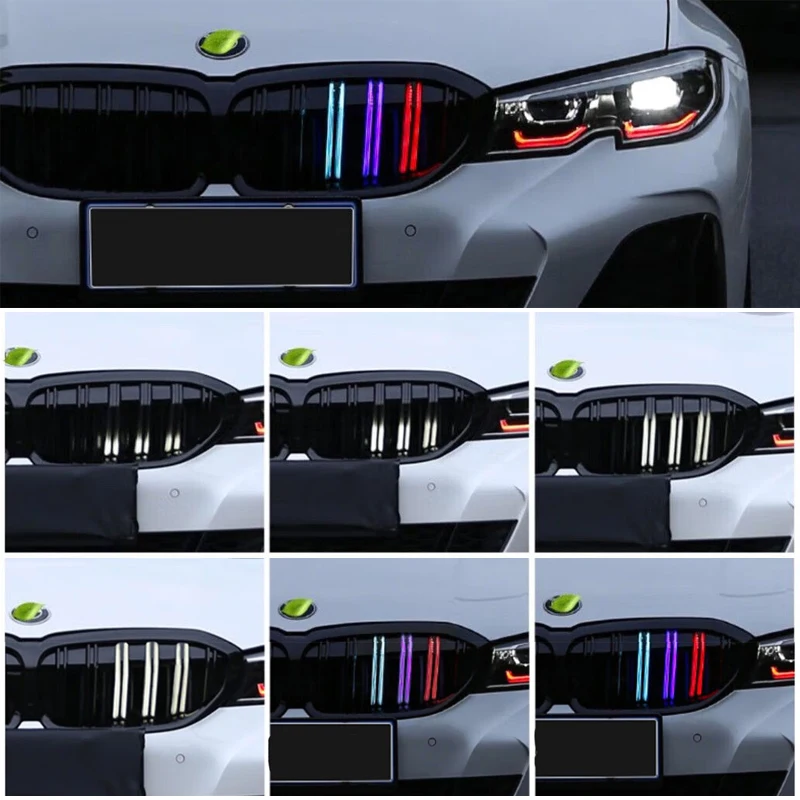 LED Car Front Kidney Grille for BMW 3 Series G20 G21 G28 325i 330i 2019 ...