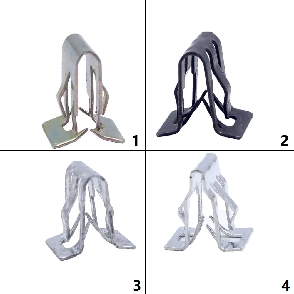 20Pcs-4Sizes-Metal-Retainer-Clip-Universal-Car-Front-Console-Dash ...