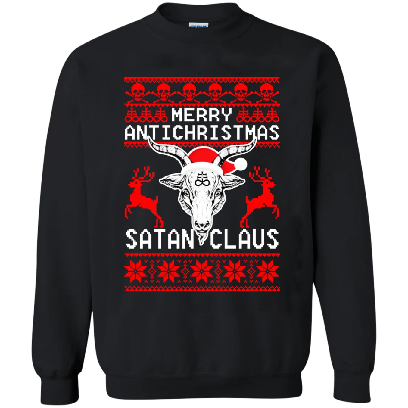 Merry-Antichristmas-Satan-Claus-Christmas-Sweater-Sweatshirts-100 ...