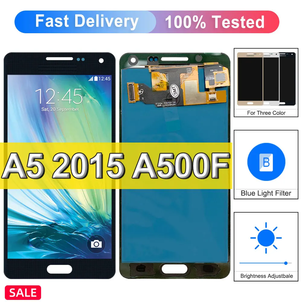 A500-LCD-For-Samsung-A5-2015-LCD-Display-Screen-Touch-Digitizer ...