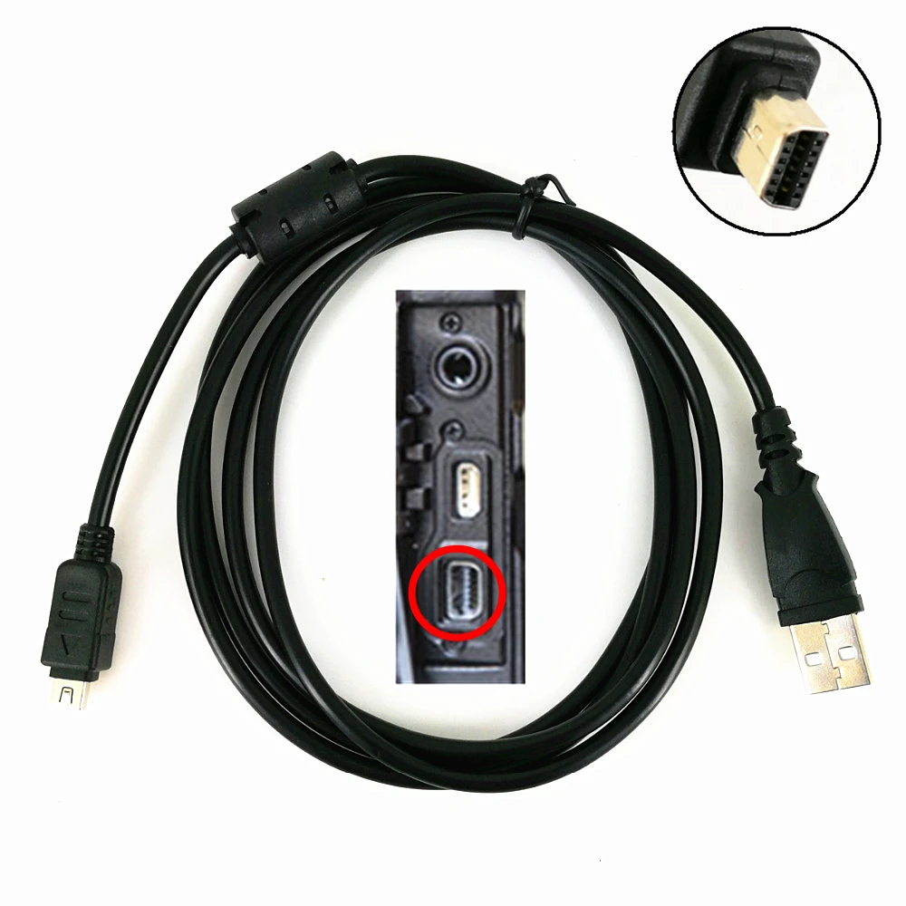 Cable de datos USB para cámara Olympus, Cable resistente de CB USB5, CB ...