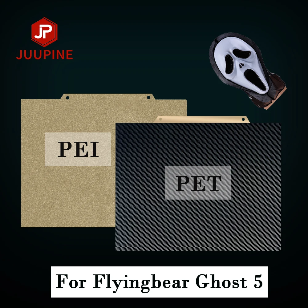 For Flying Bear Ghost 5 214*275mm Double Sided PEI PET Build Plate with ...