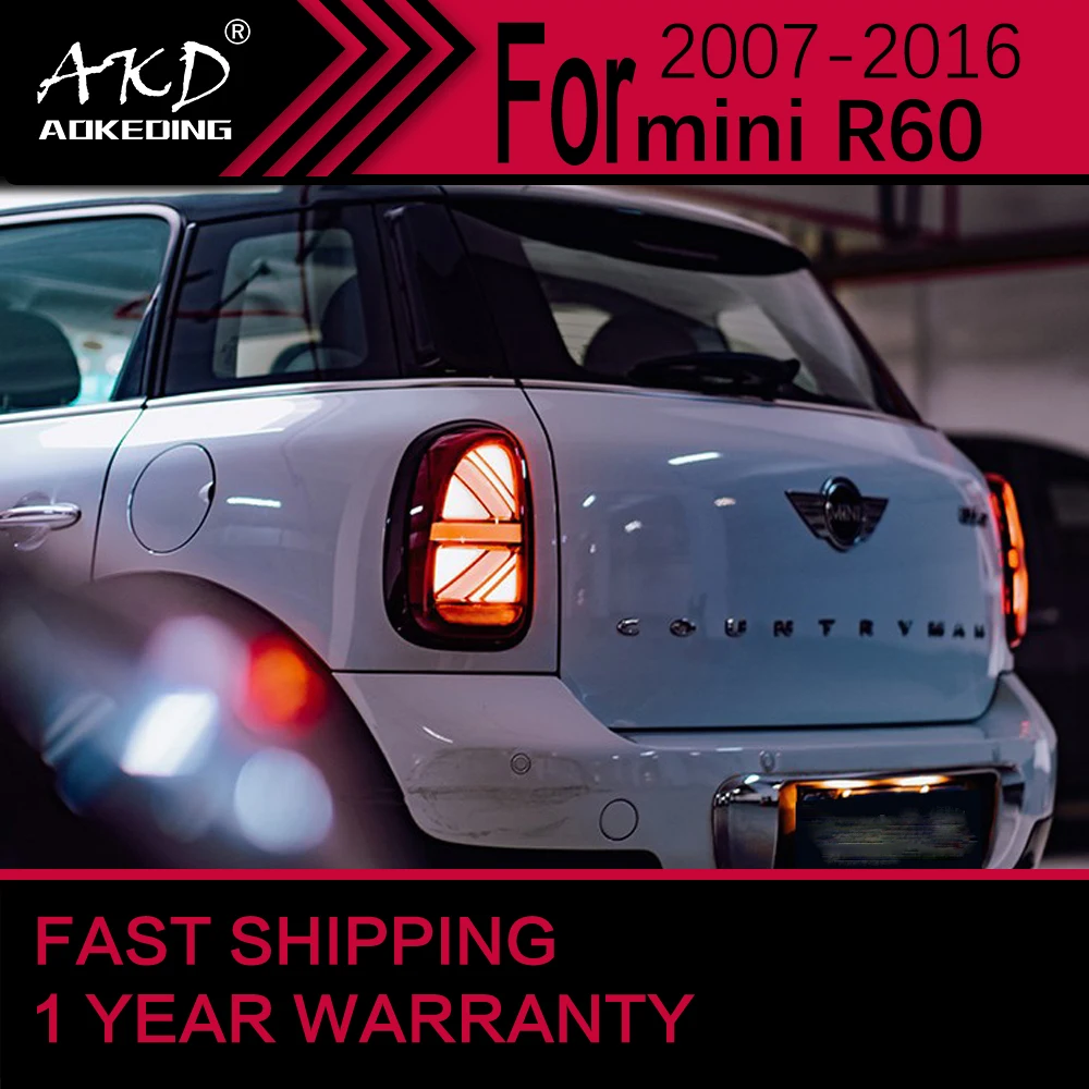 Car-Lights-for-MINI-R60-LED-Tail-Light-2007-2016-Countryman-R60-Rear ...
