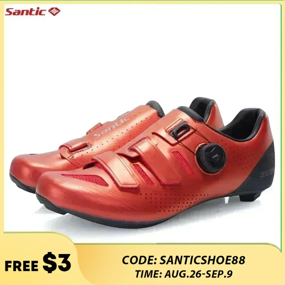 Santic-Cycling-Shoes-Men-Women-Wear-Resistant-Carbon-Fiber-Outdoor ...