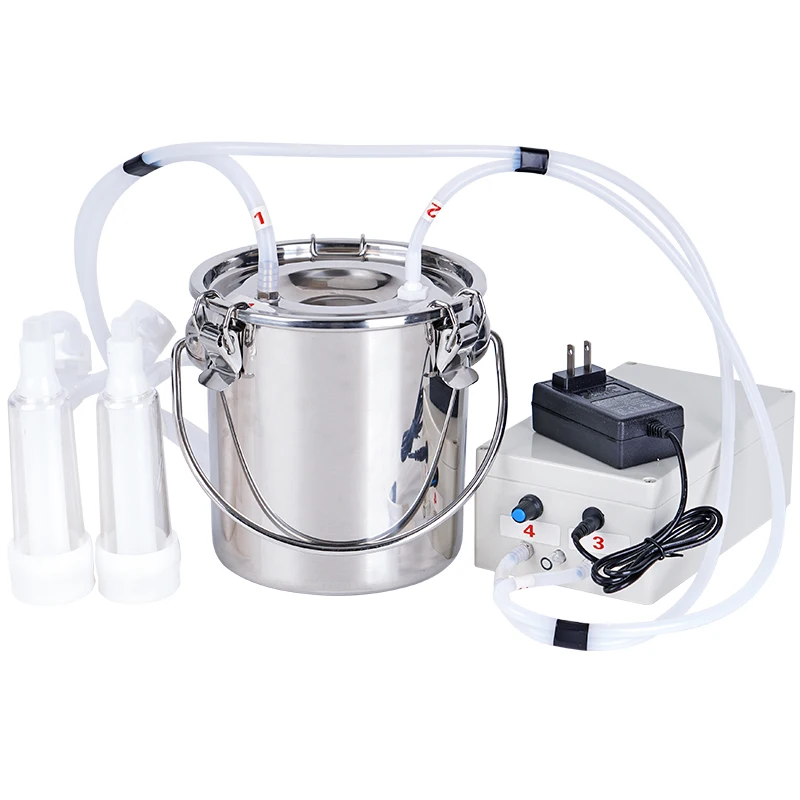 Stainless Steel Goat Milking Machine 3L Pulse and Electric Speed ...