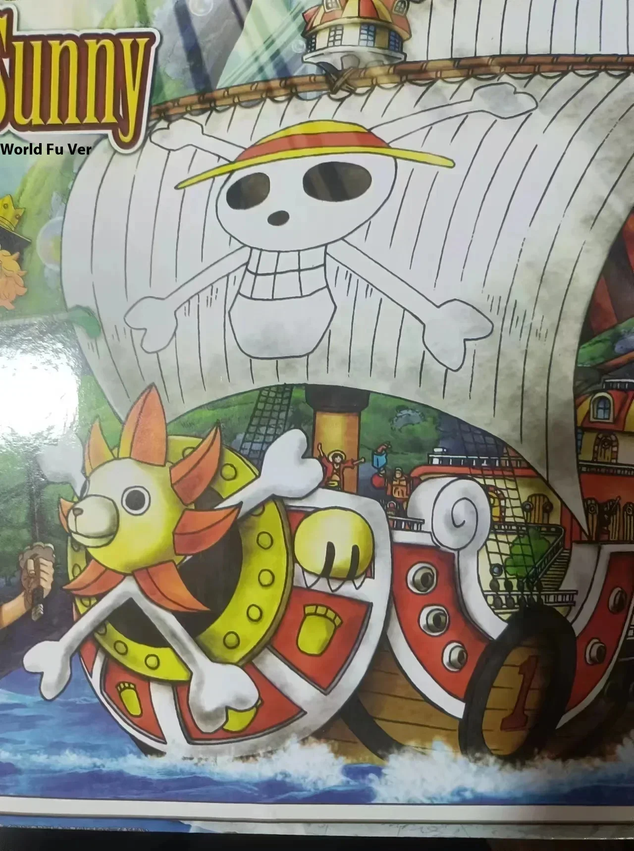 Bandai One Piece Anime Thousand Sunny Going Merry Boat Pvc Action ...