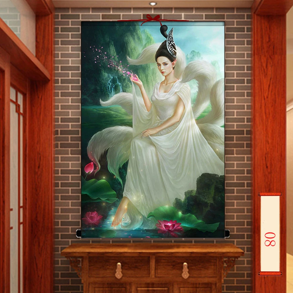 Ancient Chinese Fox Painting