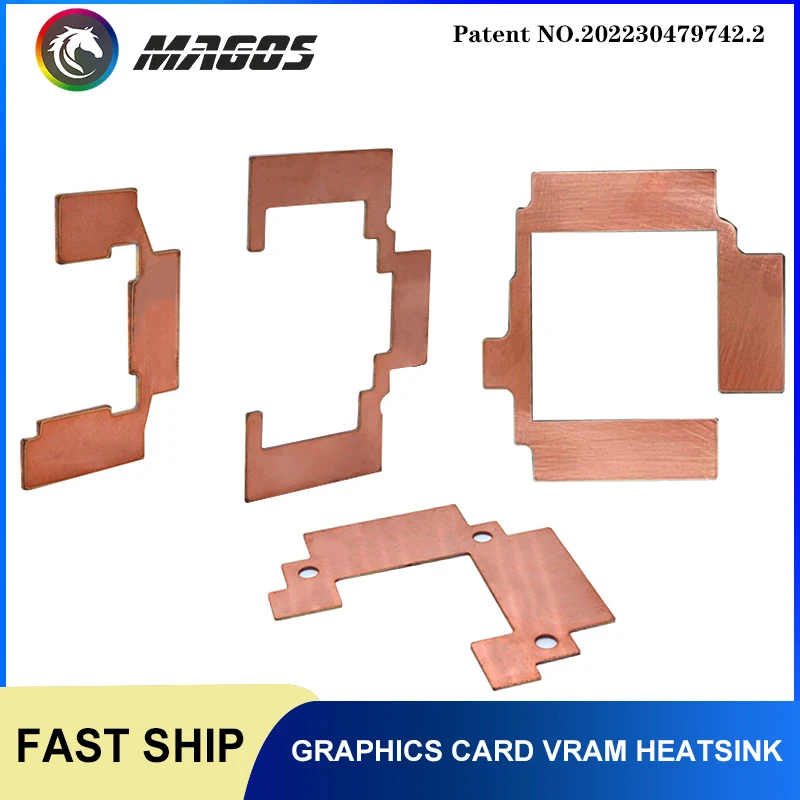 Copper Gpu Ram Memory Heatsink Shim,vga Minner For Rtx3060 3070 3080 ...